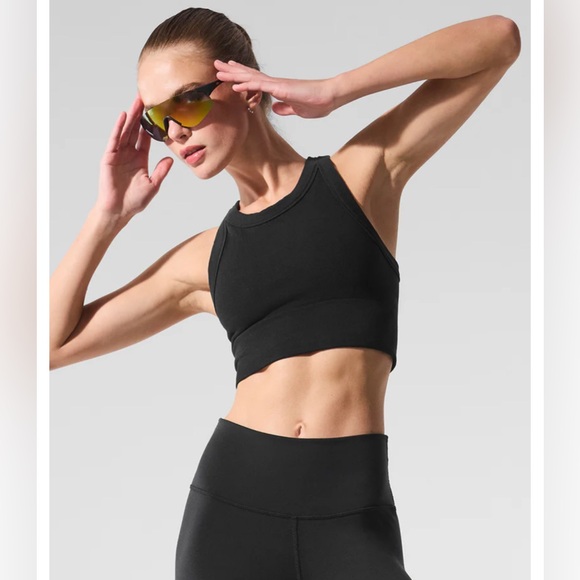 ALO Yoga | Tops | Seamless Delight High Neck Bra | Poshmark